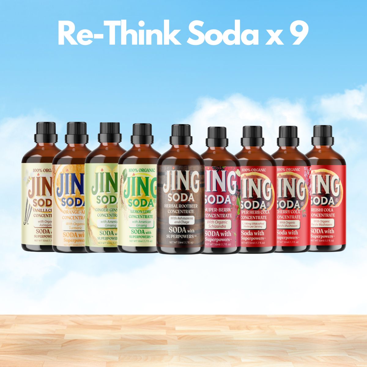 Jing Soda, 9 Pack – Jing Soda®