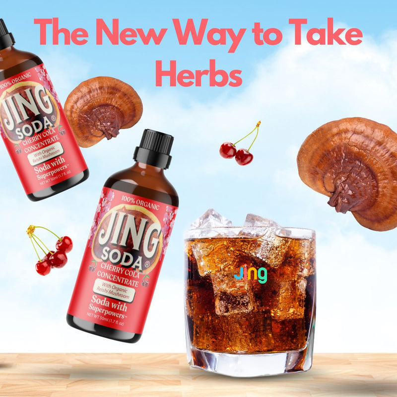 Jing Soda® Super Herb Drops - The World's First Herbal Soda®