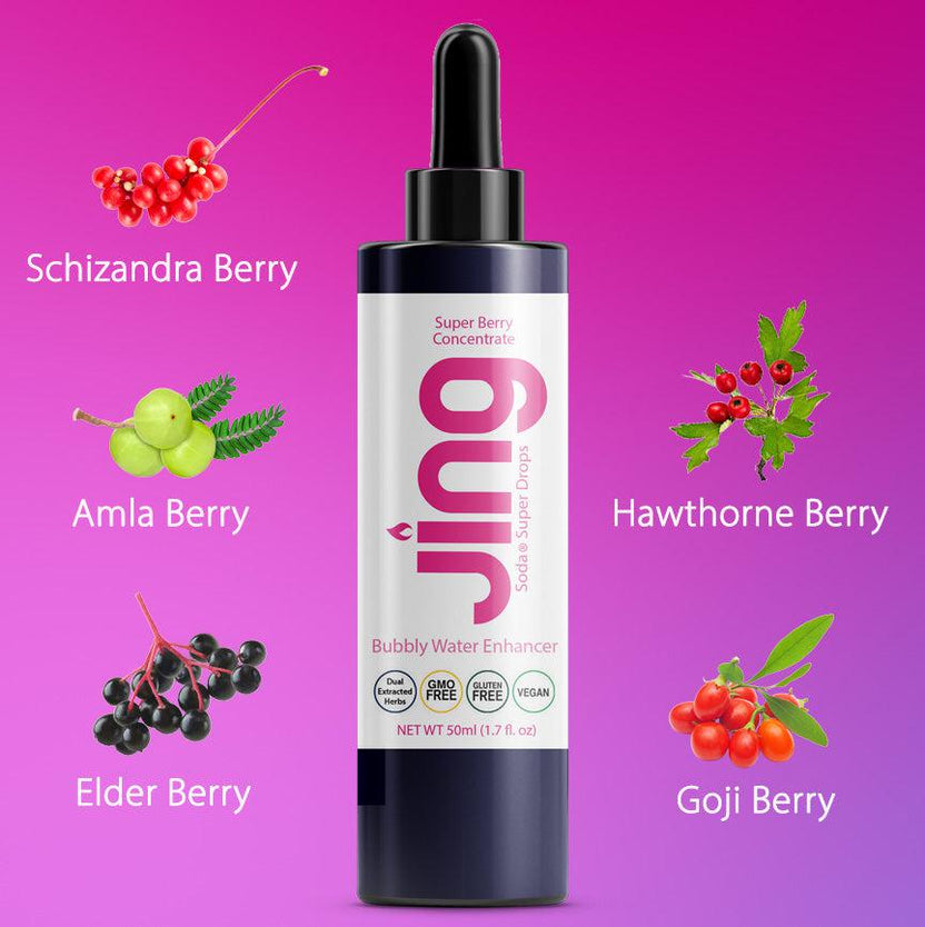 Jing Soda® Super Herb Drops - The World's First Herbal Soda®